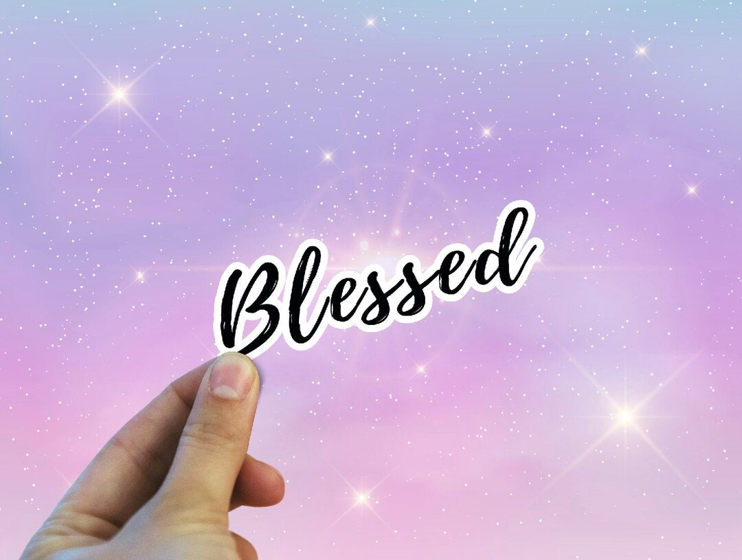 Blessed Sticker, Christian Stickers, Blessed Stickers, Christian ...