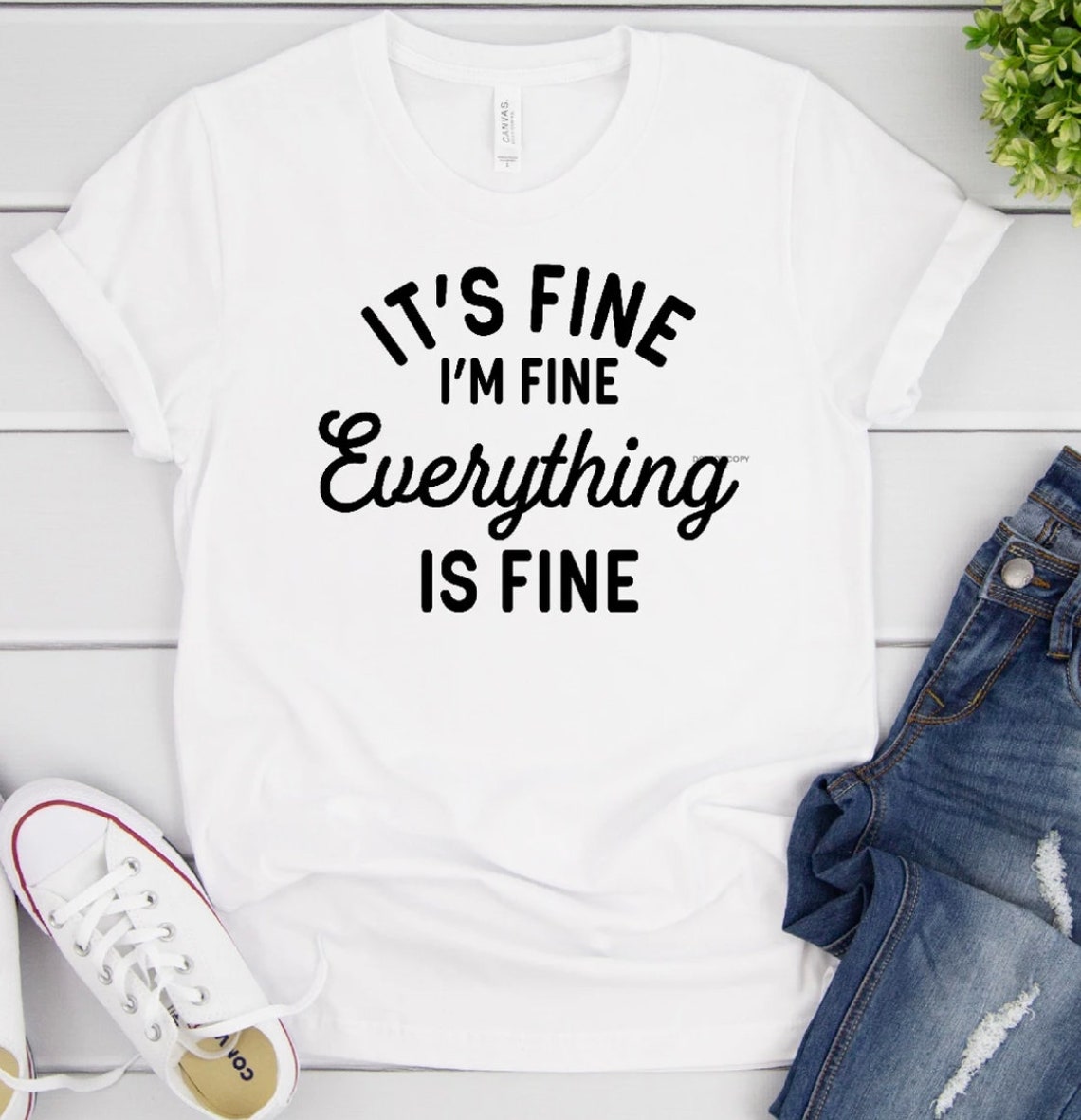 It's Fine Shirt Everything's Fine Shirt Funny Shirt - Etsy