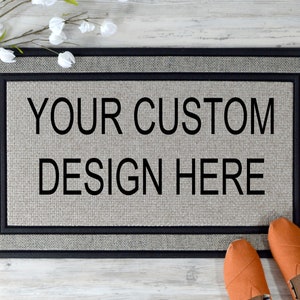 Custom Doormat, Personalized Doormat, Design Your Own Doormat ...