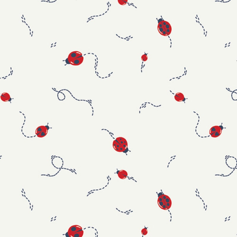 Ladybug Fabric - Etsy