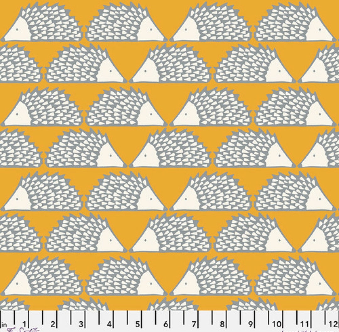 Spike Chai Scandi-inspired Mustard-colored Geometric Hedgehogs Designed ...