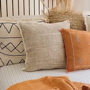 Cotton Bed Runner - Rust - Etsy UK