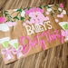Butcher Sign Birthday Banner Kraft Paper Banner Custom Hand Painted ...