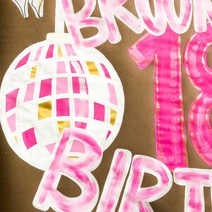 Butcher Sign | Happy Birthday Banner | Kraft Paper Banner | Custom ...