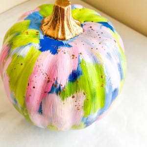 Pumpkin, Art, Fall, Abstract, Decor, Colorful, Pumpkins, Seasonal ...