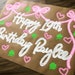 Butcher Sign Birthday Banner Kraft Paper Banner Custom Hand Painted ...