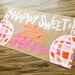 Butcher Sign Happy Birthday Banner Kraft Paper Banner Custom Hand ...