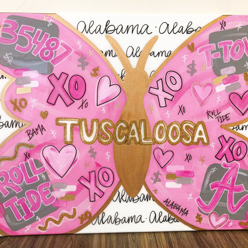 2 Set Preppy Canvas - Etsy