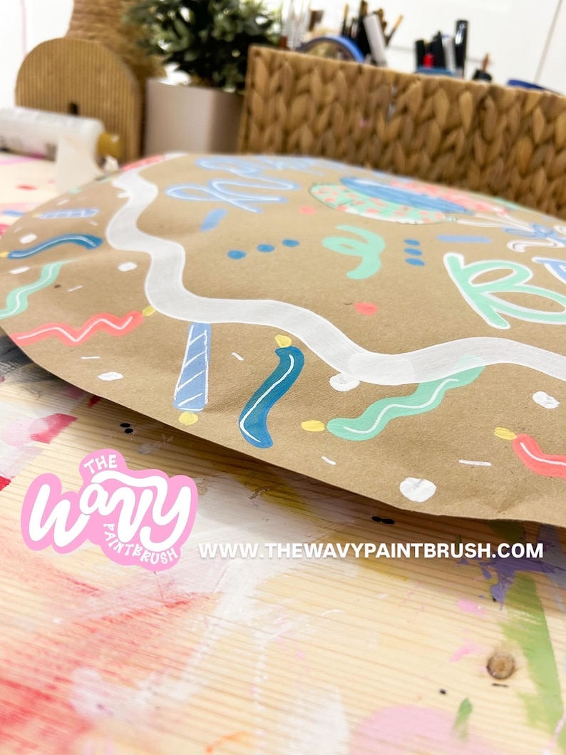 Pop Out 3D Sign| Paper Sign | Custom | Hand Painted | Party Sign | Door ...