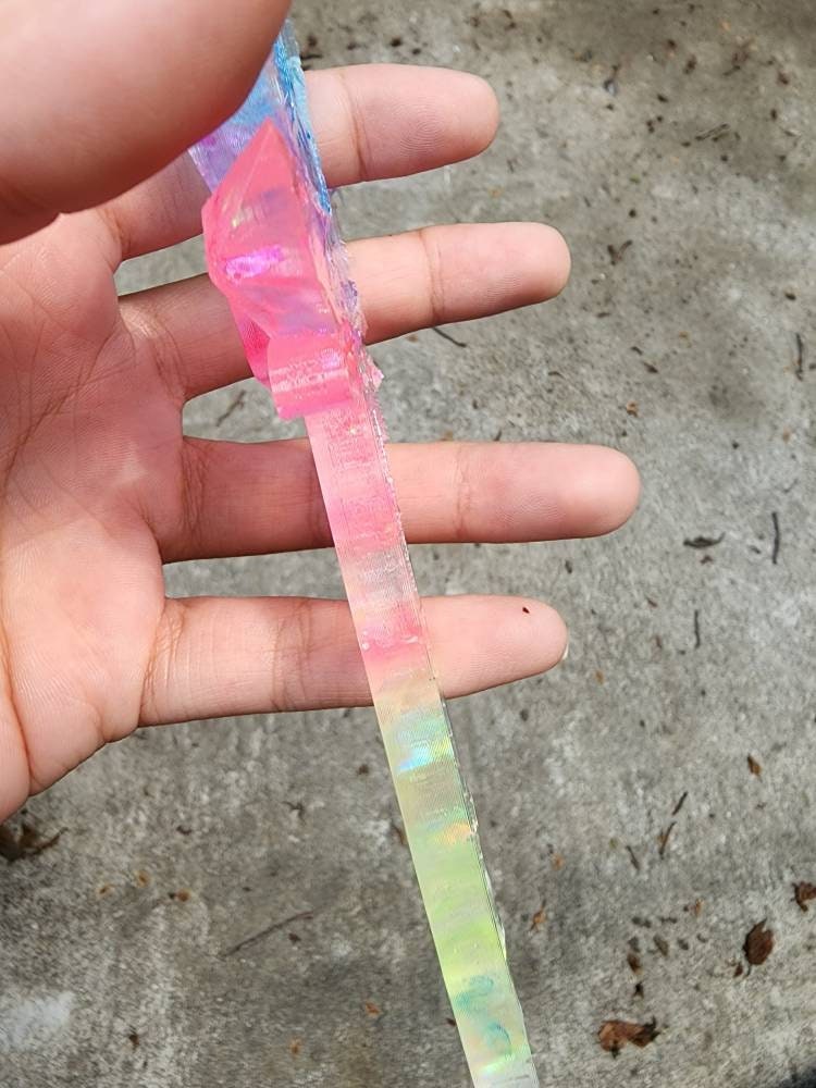Crystal Rainbow Dagger - Etsy