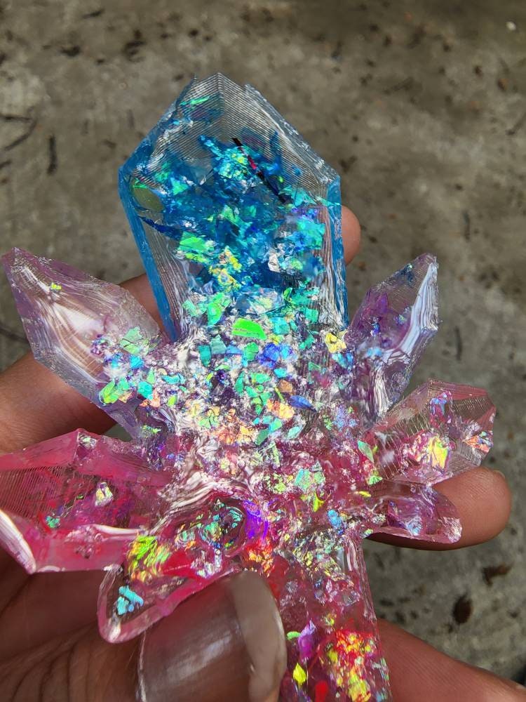 Crystal Rainbow Dagger - Etsy