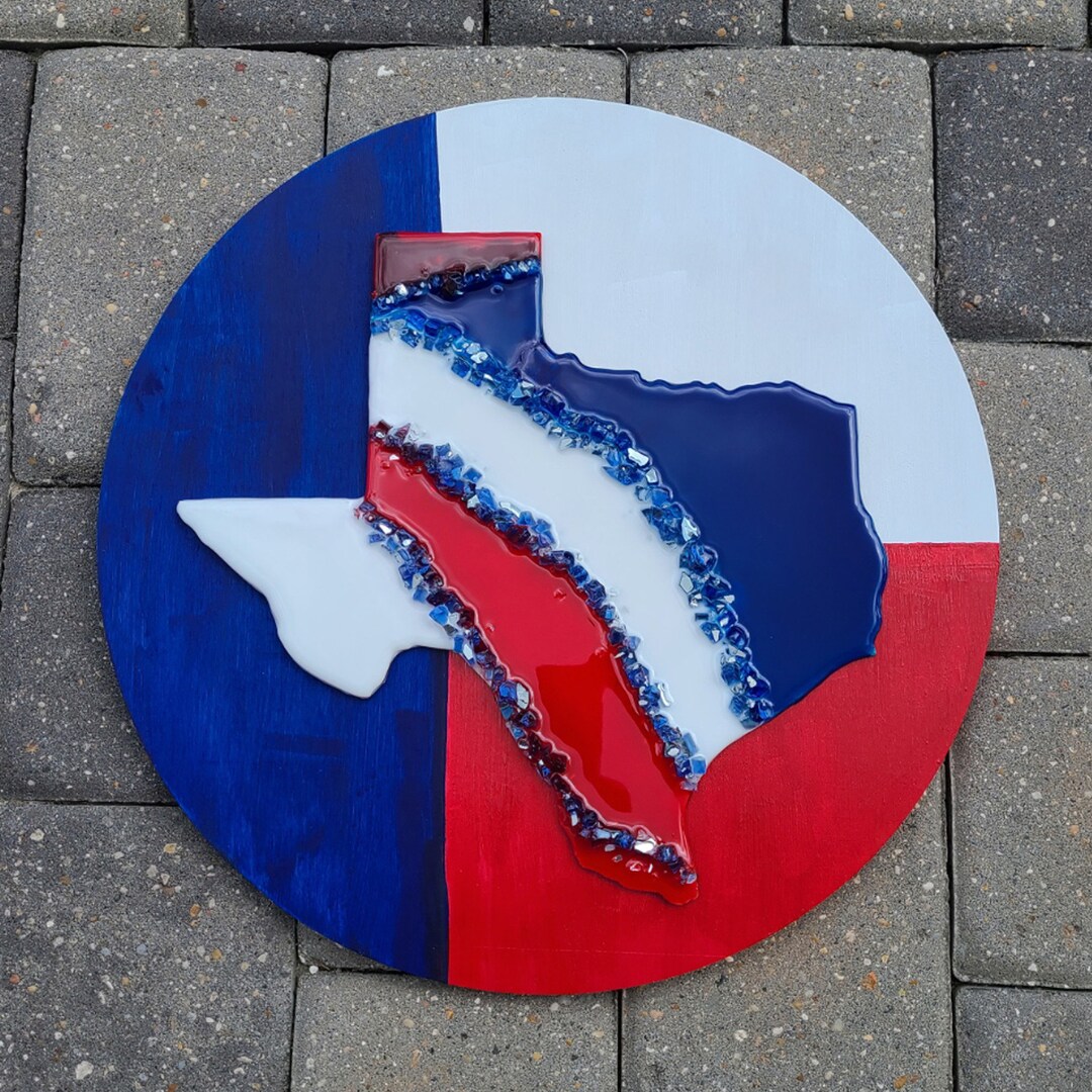 Texas Shaped Geode, Wall Art - Etsy