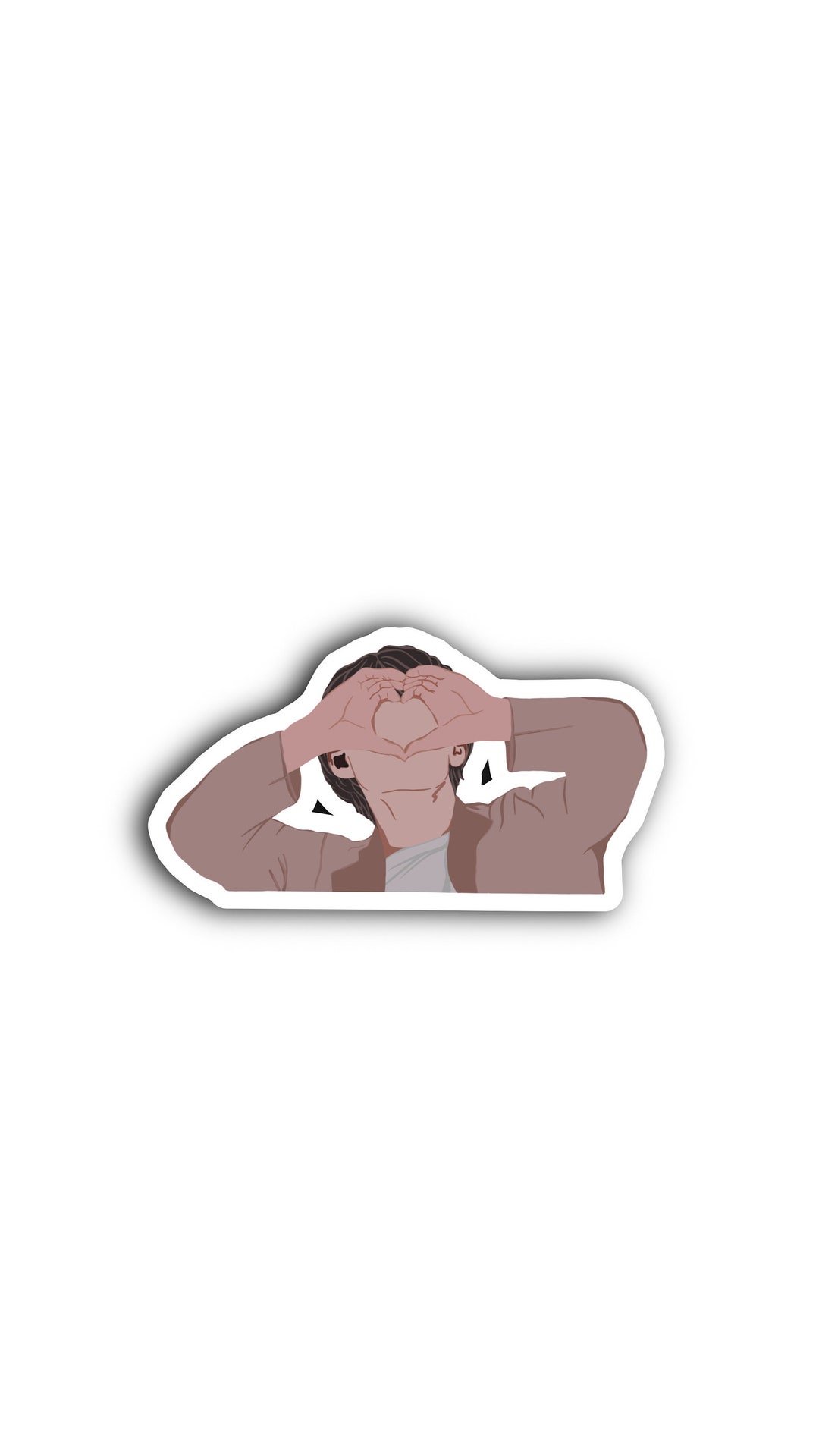 BTS V STICKER - Etsy