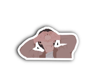 BTS V Taehyung Layover Vinyl Sticker - Etsy