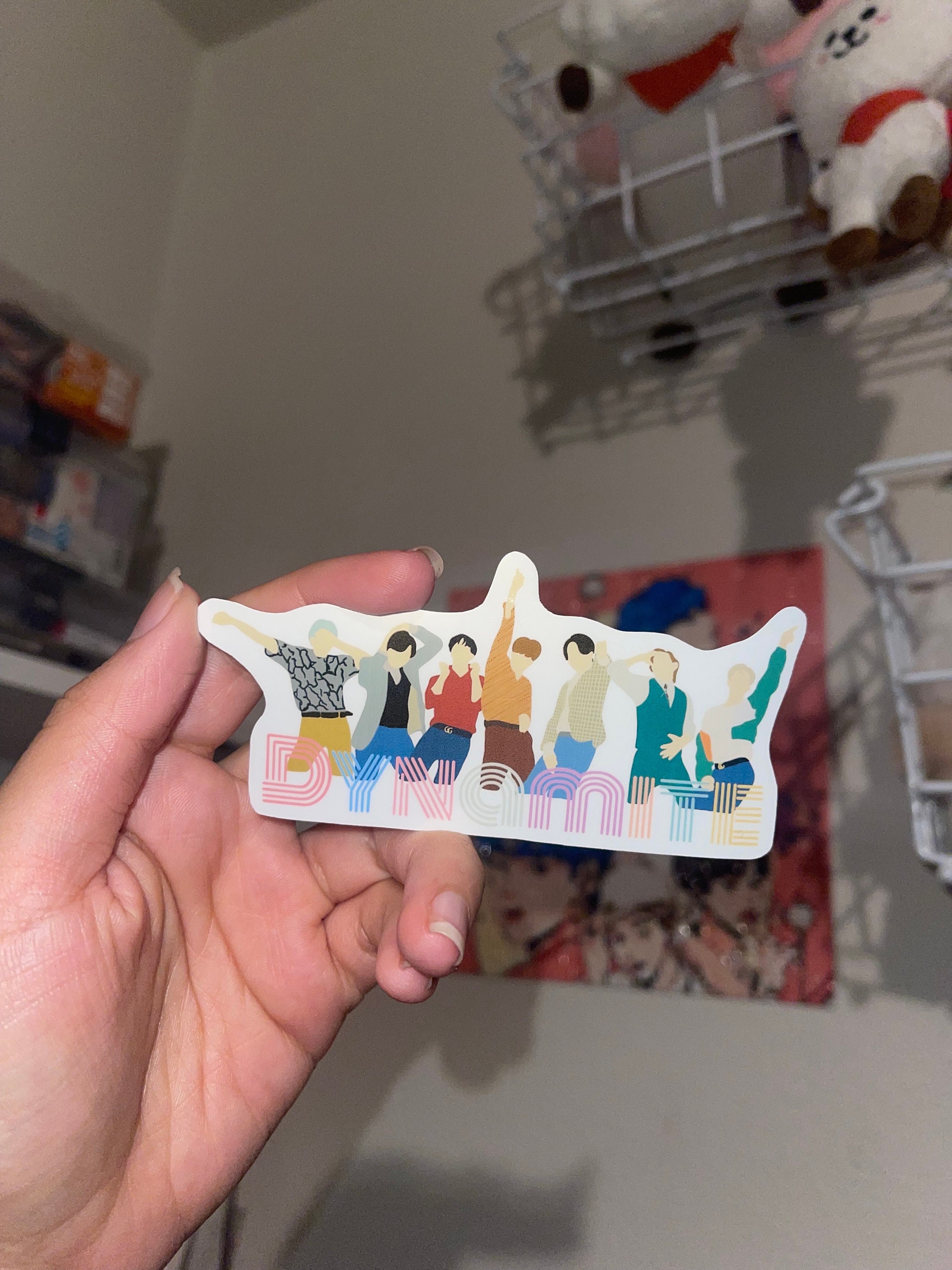 BTS DYNAMITE STICKER - Etsy