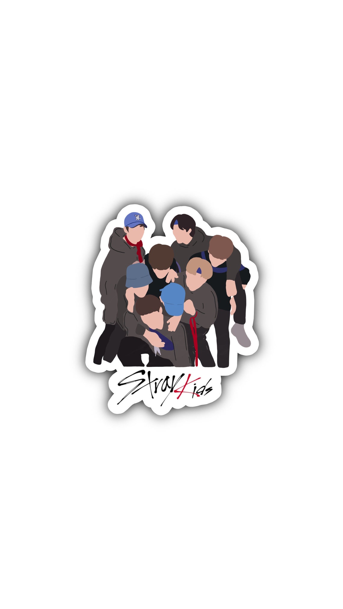 STRAY KIDS STICKER - Etsy