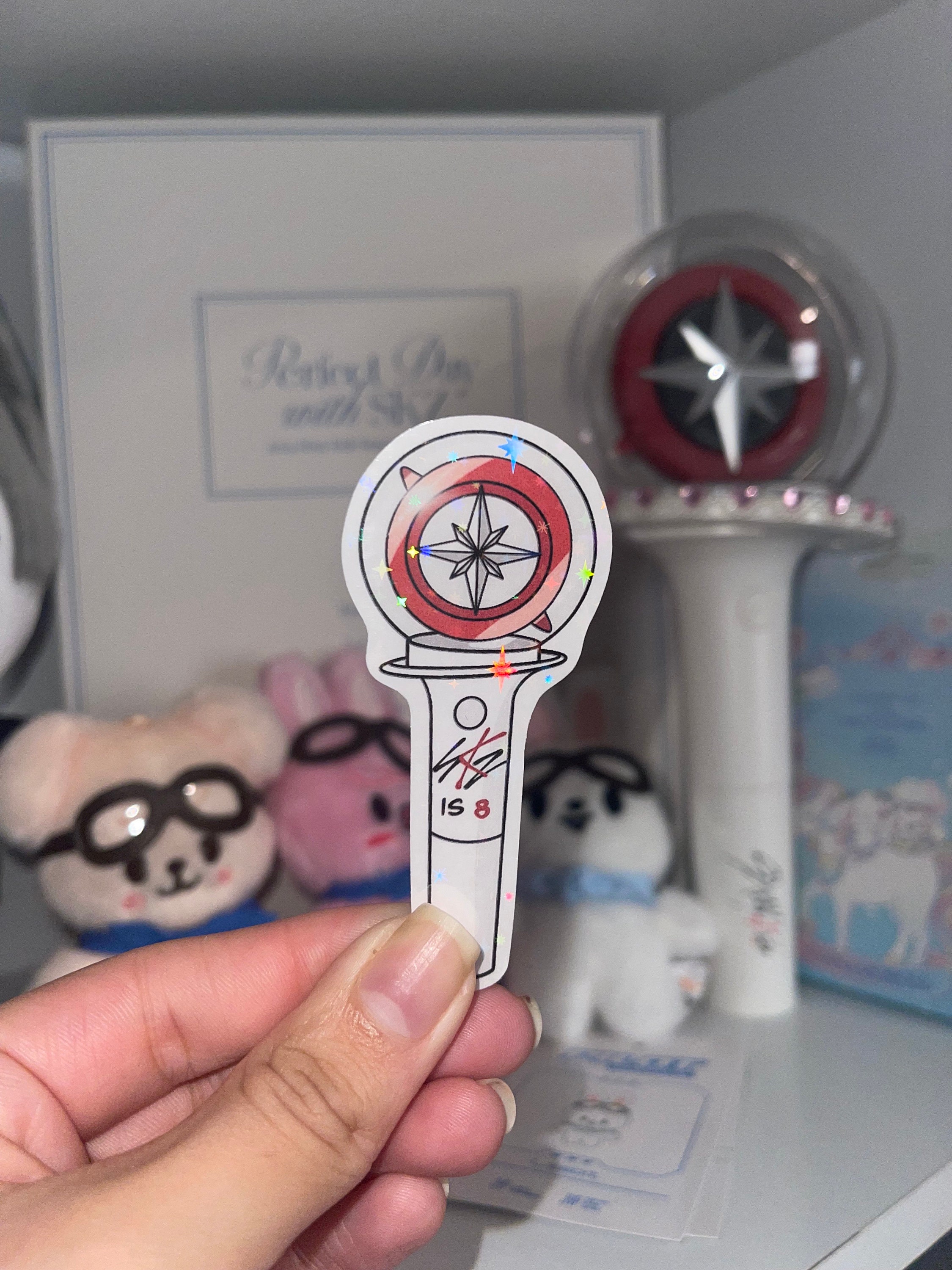 STRAY KIDS Light Stick STICKER - Etsy