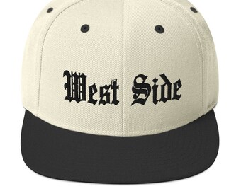 Los Angeles City Cap Old English Classic Baseball Snapback Hat | Etsy