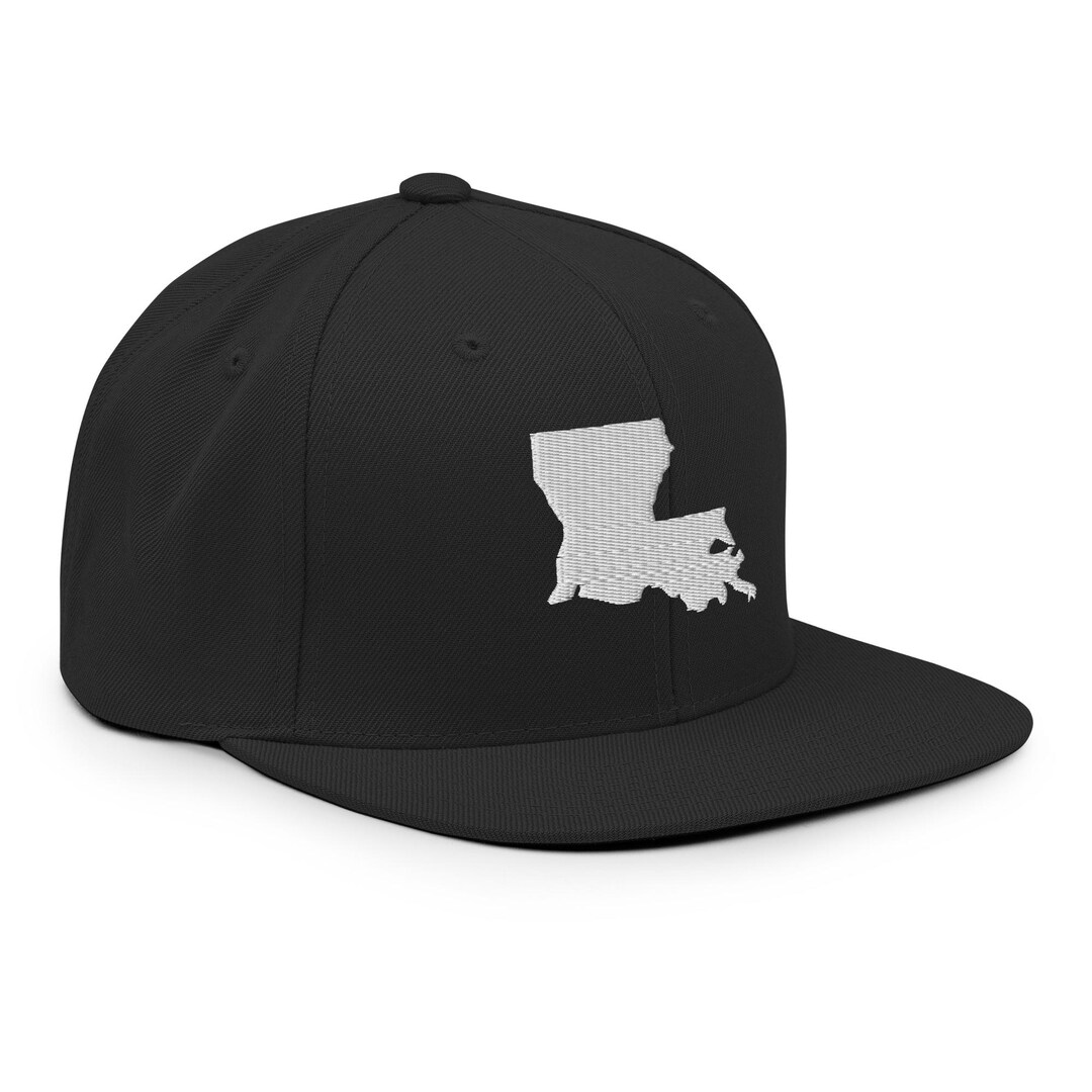 Louisiana State Snapback Hat Embroidered Pelican State Bayou Child of ...