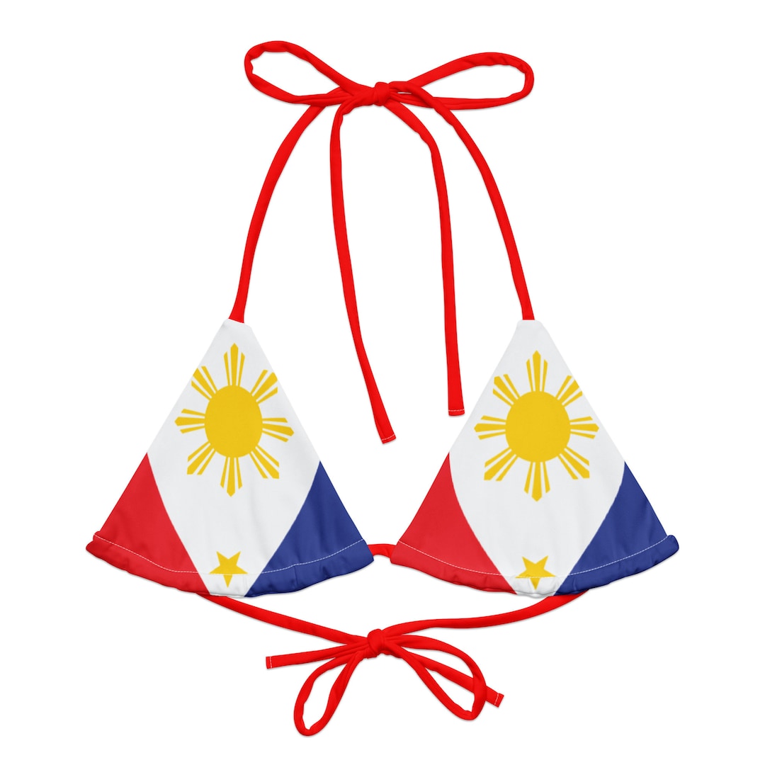 Philippines String Bikini Top Manila, Cebu & Boracay Inspired Swimwear ...