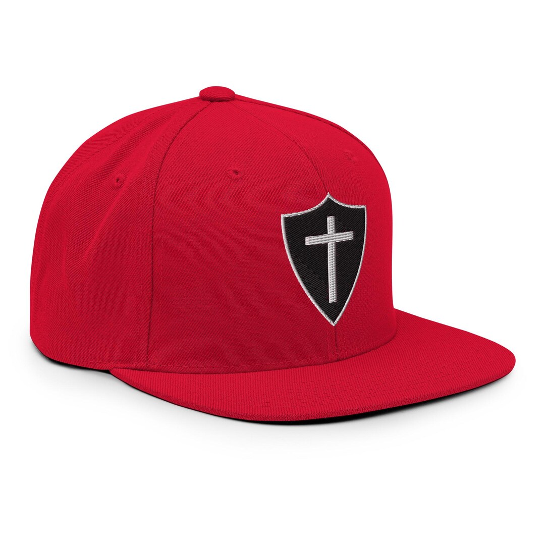 Armor of God Snapback Hat Embroidered Minimal Jesus Christ Strength and ...