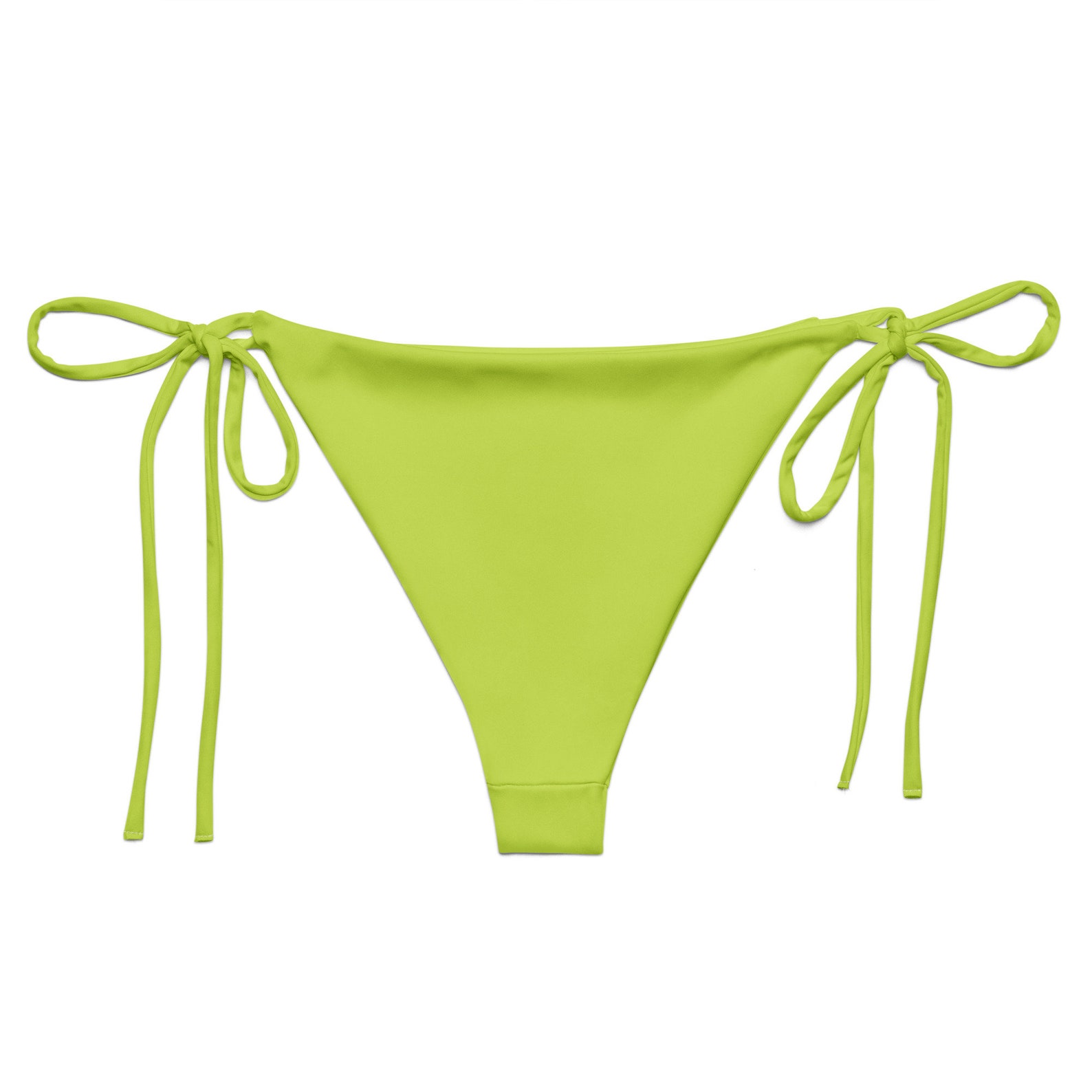 Biohazard String Bikini Bottom Lime Black Y2K Zombie Apocalypse Grunge ...