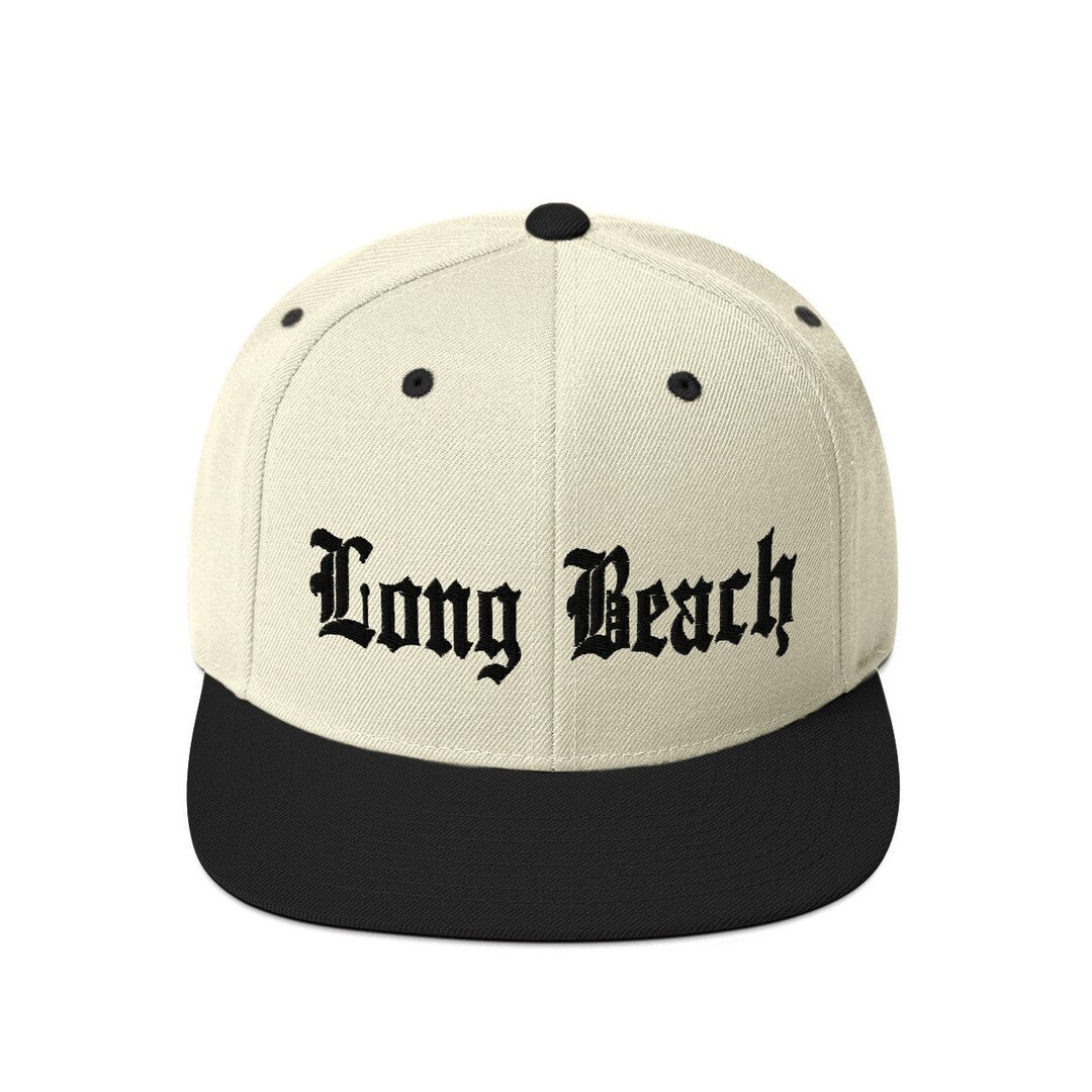 Long Beach City Cap Old English Classic Baseball, Vintage Style ...