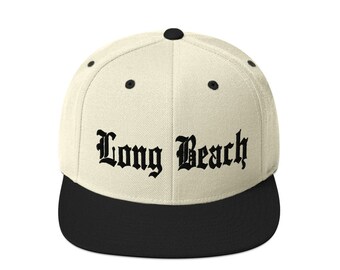 Los Angeles City Cap Old English Classic Baseball Snapback Hat | Etsy