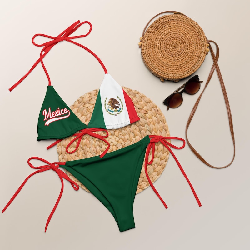 Bikini Mexico Flag - Etsy