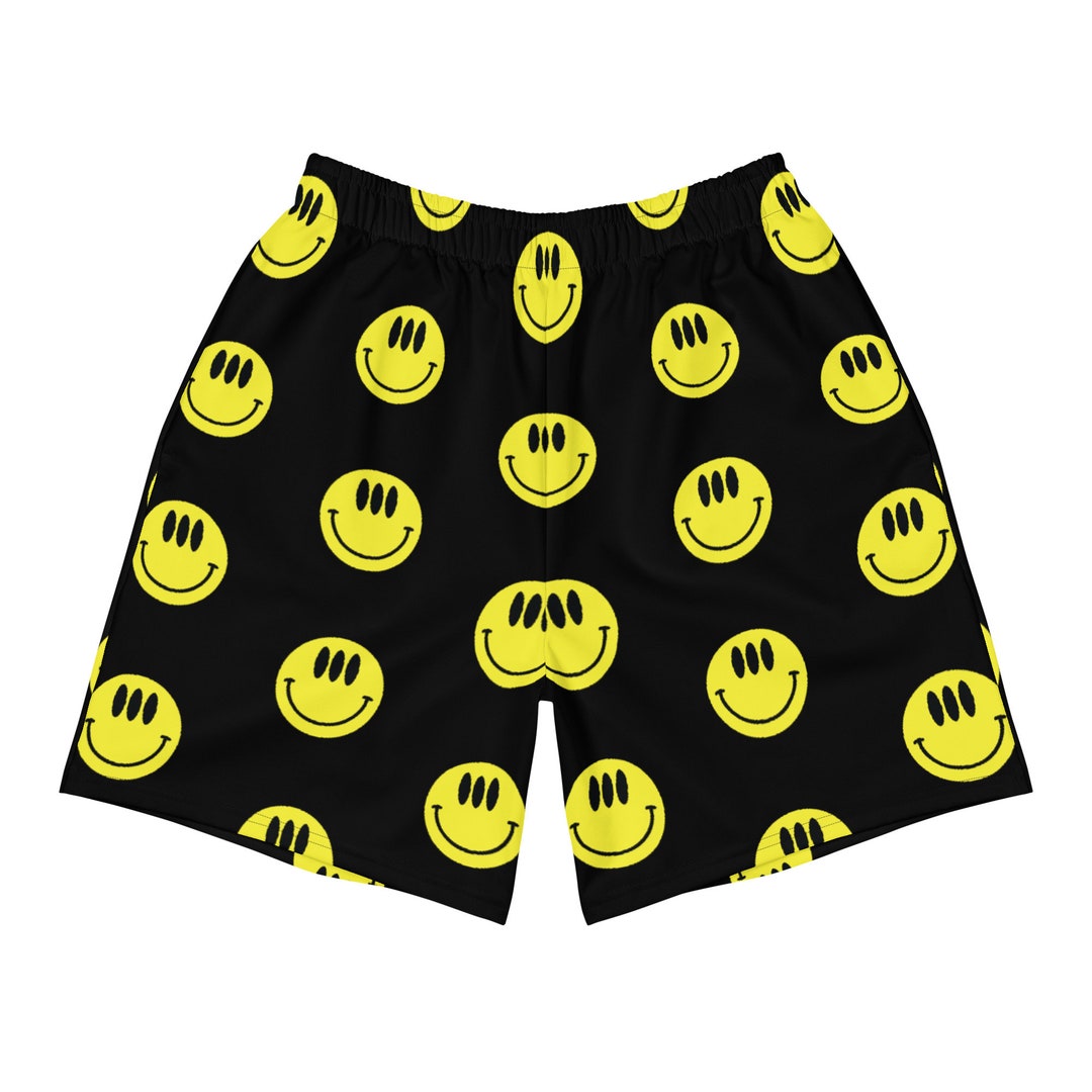 3 Triple Eyed Third Eye Smiley Happy Face Men's Recycled Athletic ...