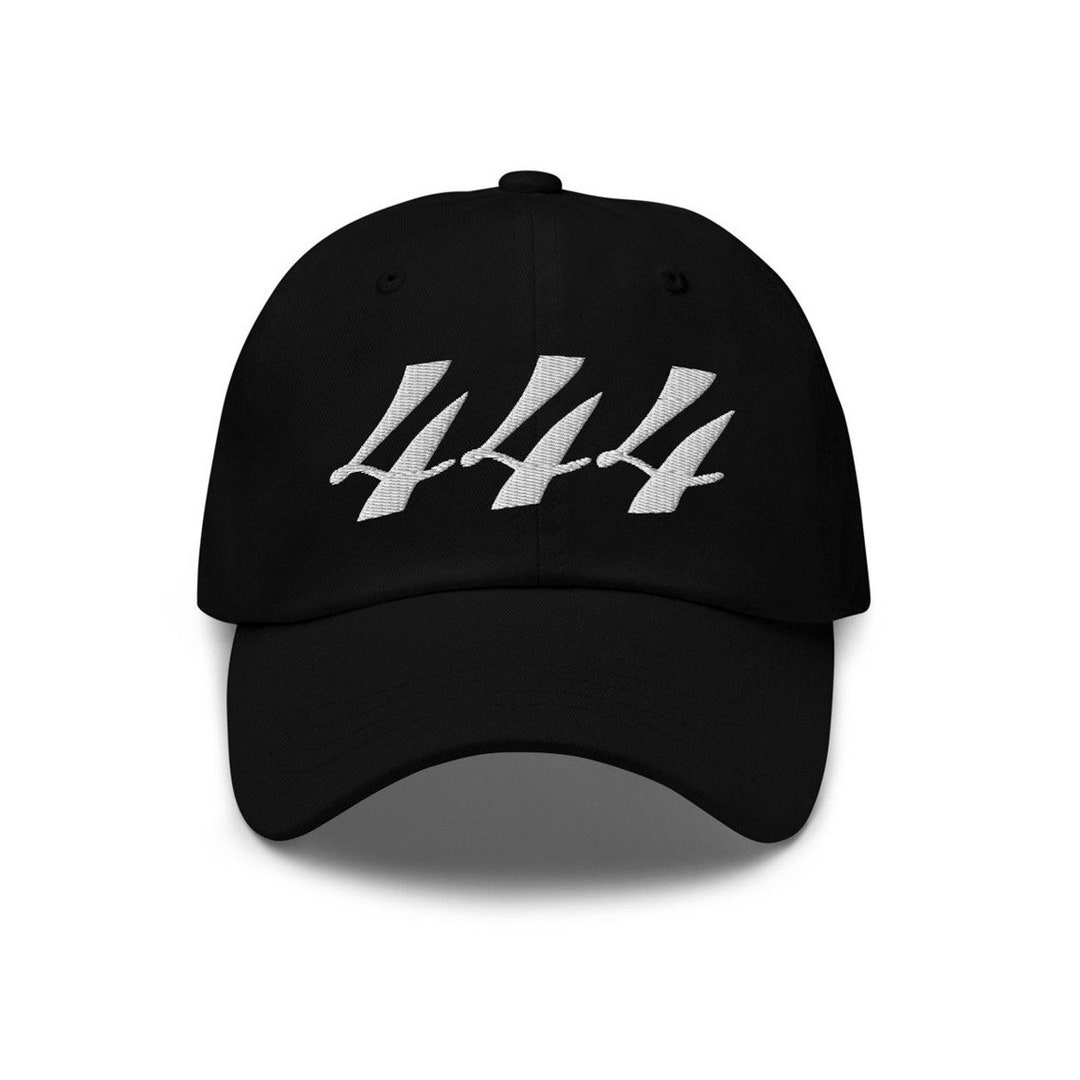 444 Angel Number Hat, Embroidered Classic Baseball Cap, Unique Triple ...