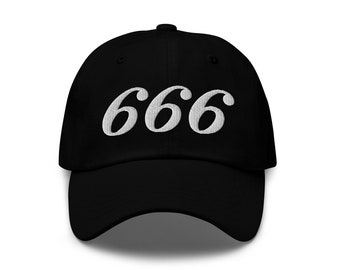 666 Hat - Etsy