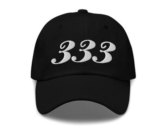 777 Angel Number Hat, Embroidered Classic Baseball Cap, Unique Triple ...