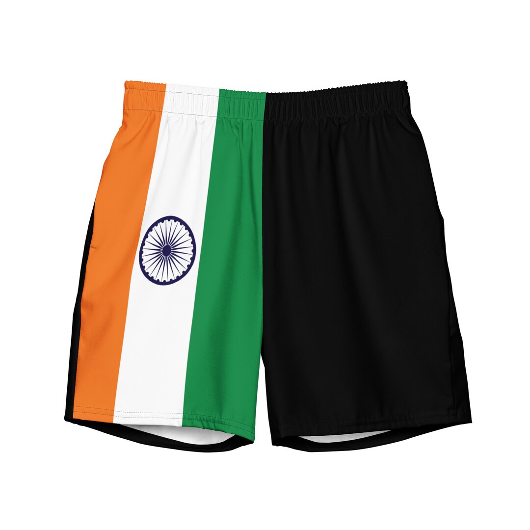 India Swim Trunks All-over Print – Cultural Heritage Beachwear for ...
