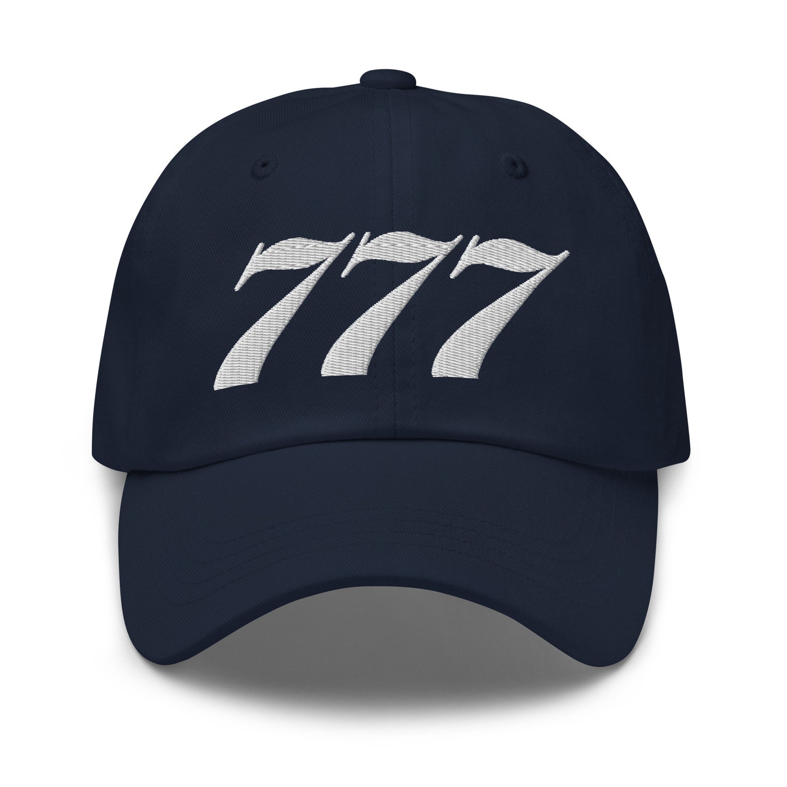 777 Angel Number Hat, Embroidered Classic Baseball Cap, Unique Triple ...