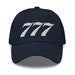 777 Angel Number Hat, Embroidered Classic Baseball Cap, Unique Triple ...