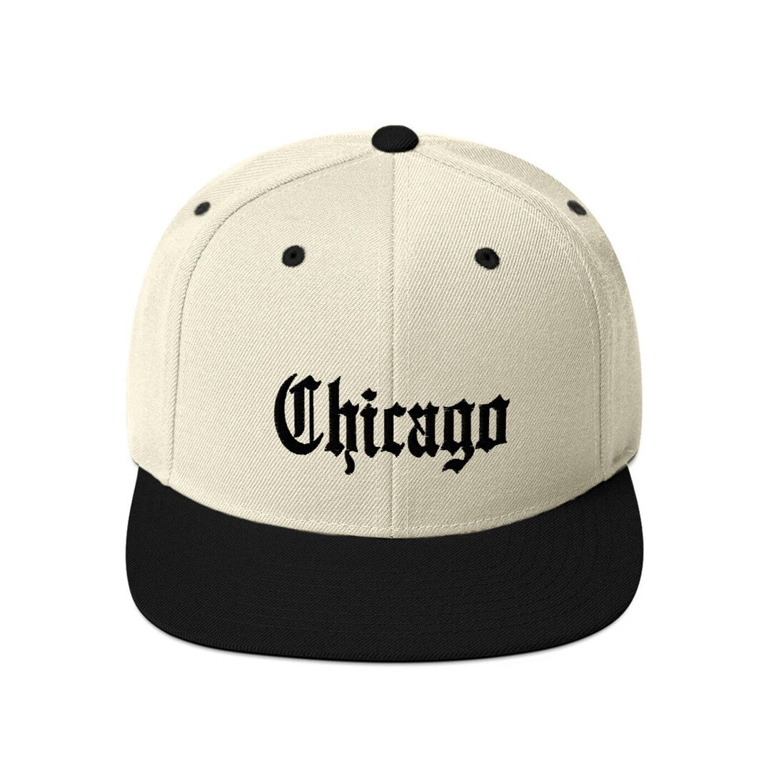 Chicago City Cap Old English Classic Baseball, Vintage Style Snapback ...