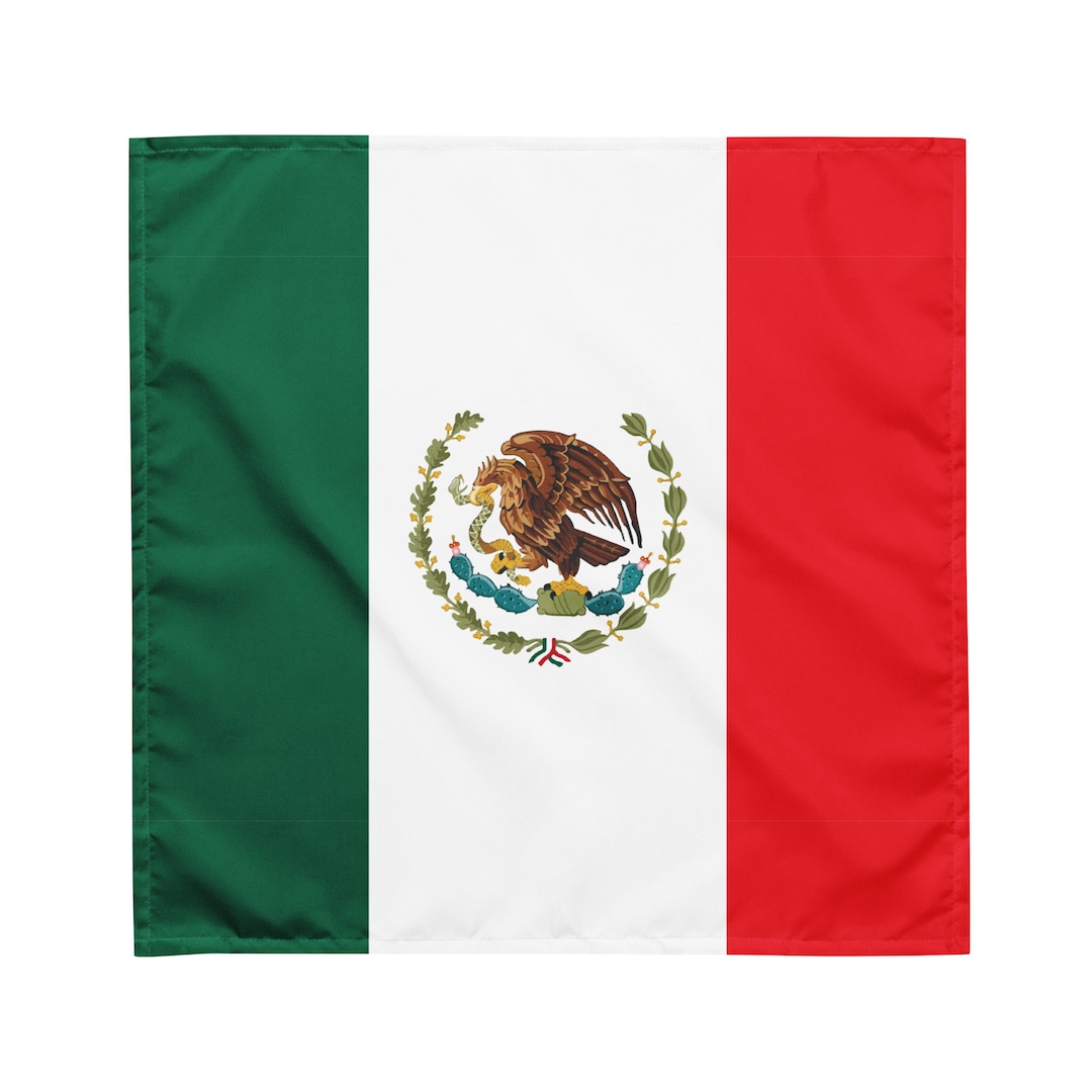 Mexico Bandana All Over Print – Cultural Heritage Headwear With Mexican ...