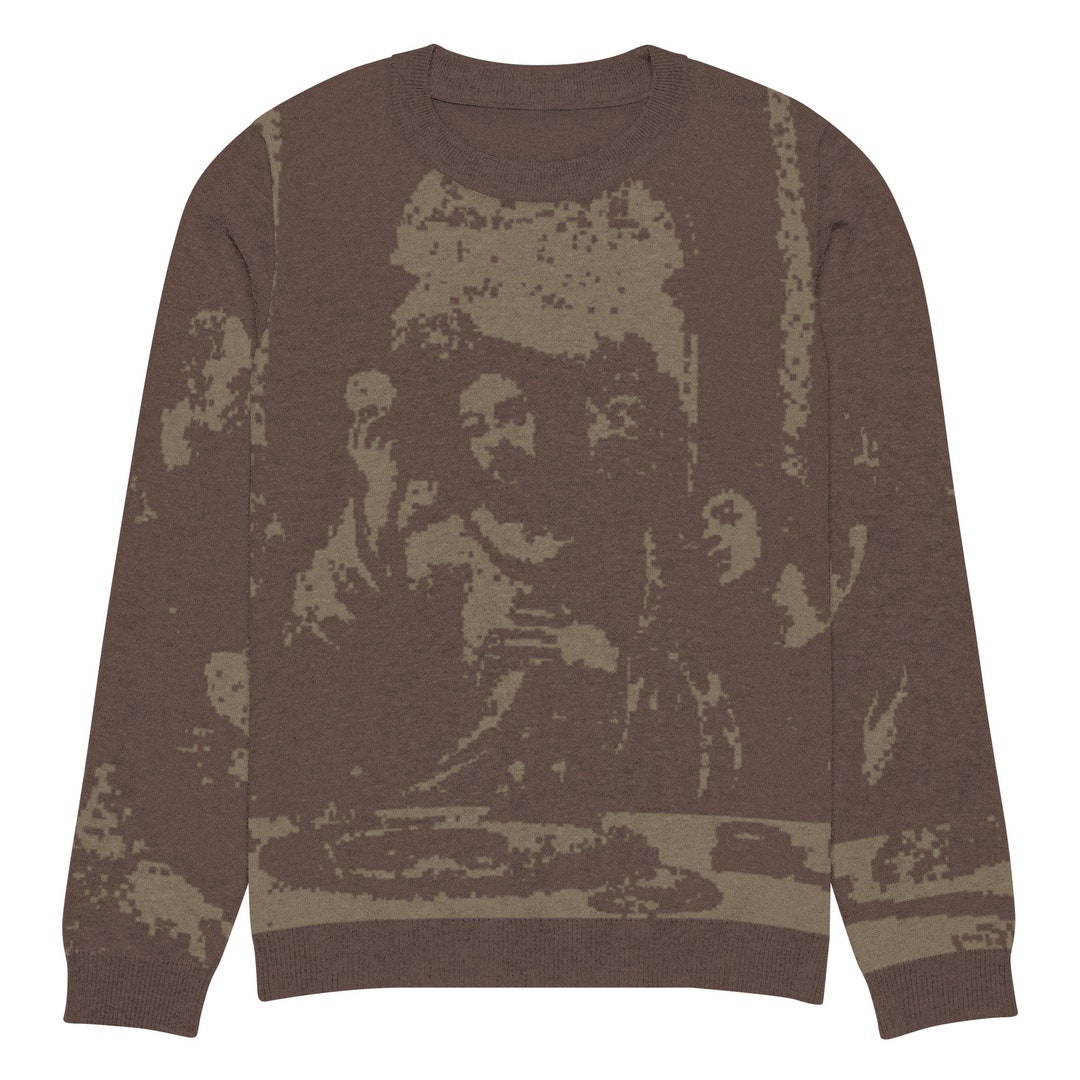 Last Supper Knitted Crew Neck Sweater Artistic Religious Sweater for ...