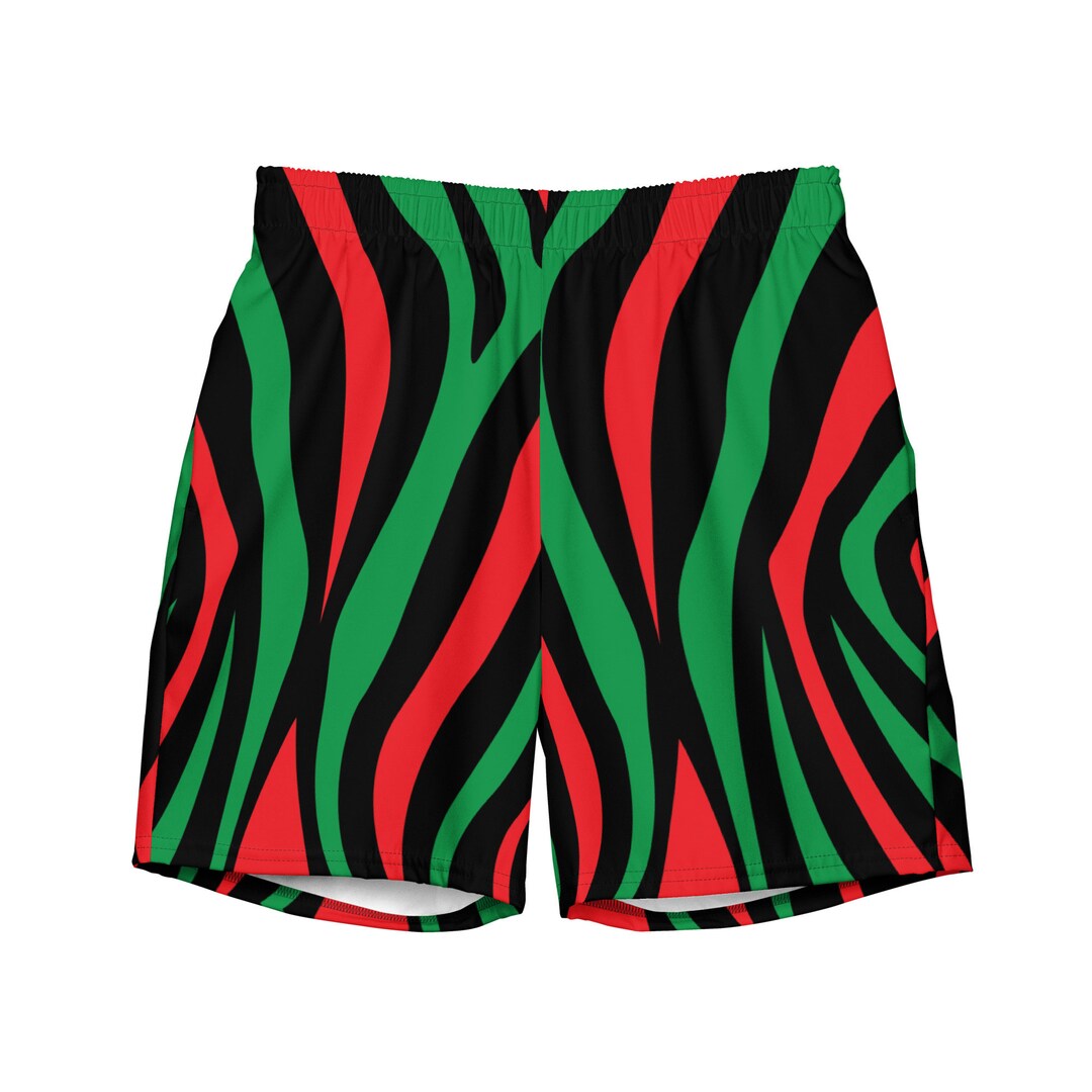 90s Hip-hop Pattern Mens Swim Trunks Rap Tribe Music Festival Tribal ...