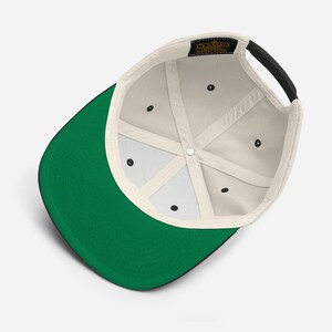 Letter A Embroidered Snapback Hat – Classic College Style Cap With ...