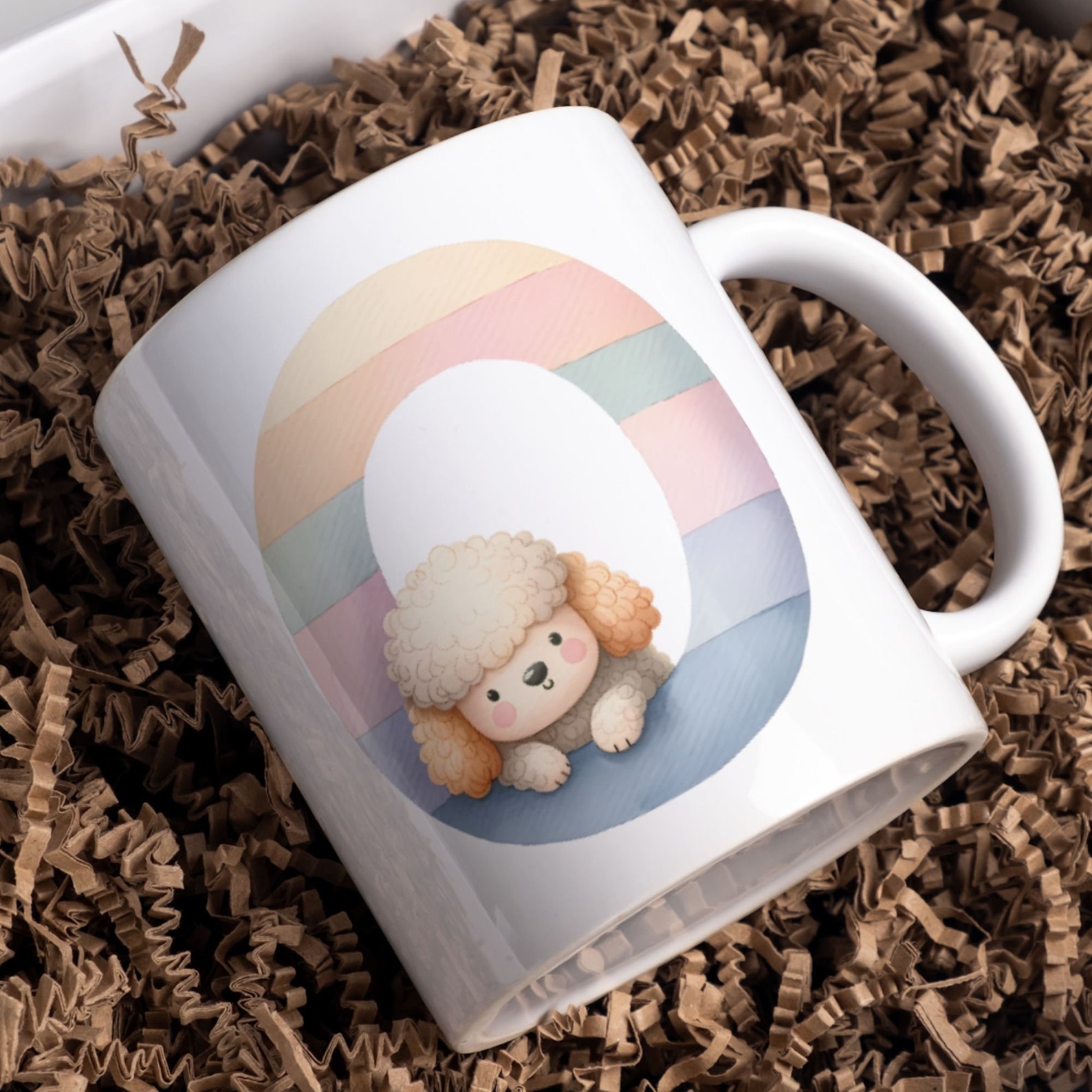 Watercolor Poodle Alphabet Clipart: A-Z Letters & 0-9 Numbers (PNG ...