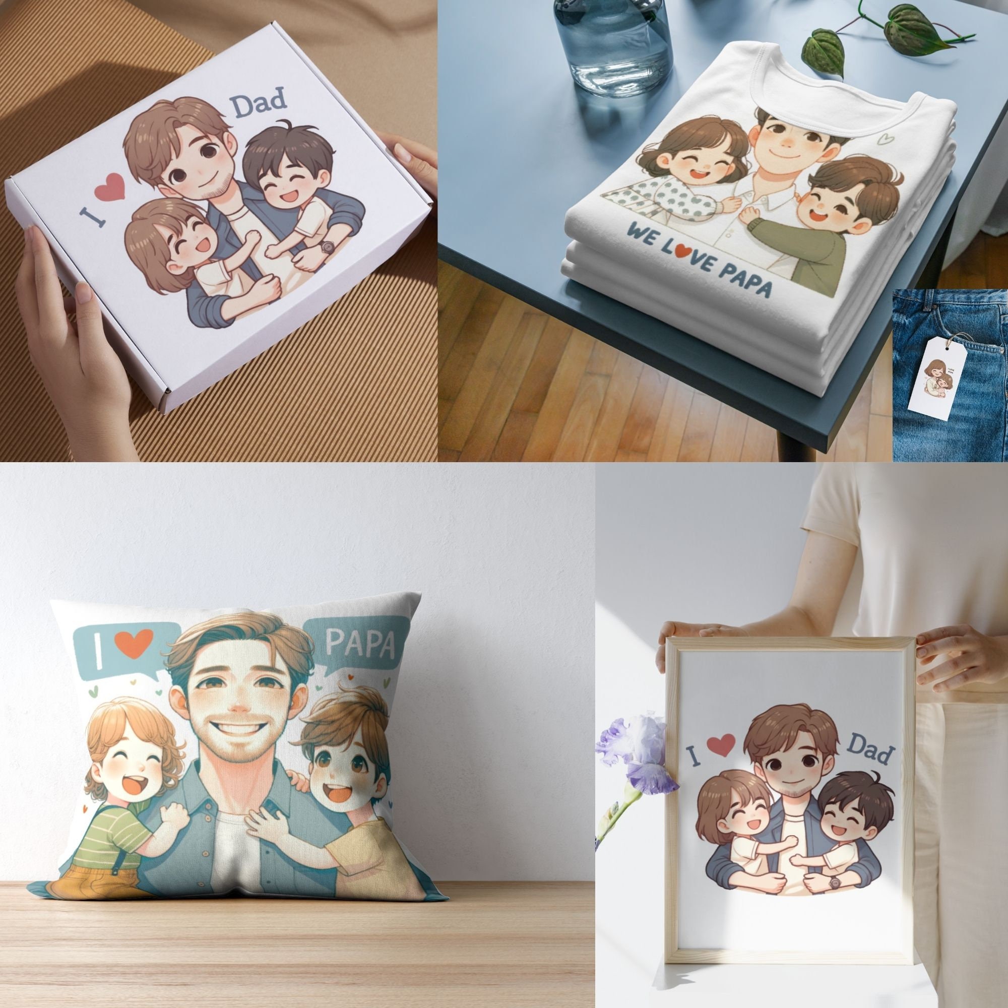 Happy Father's Day Clipart, Father's Day Clipart, Holiday Cards Father ...