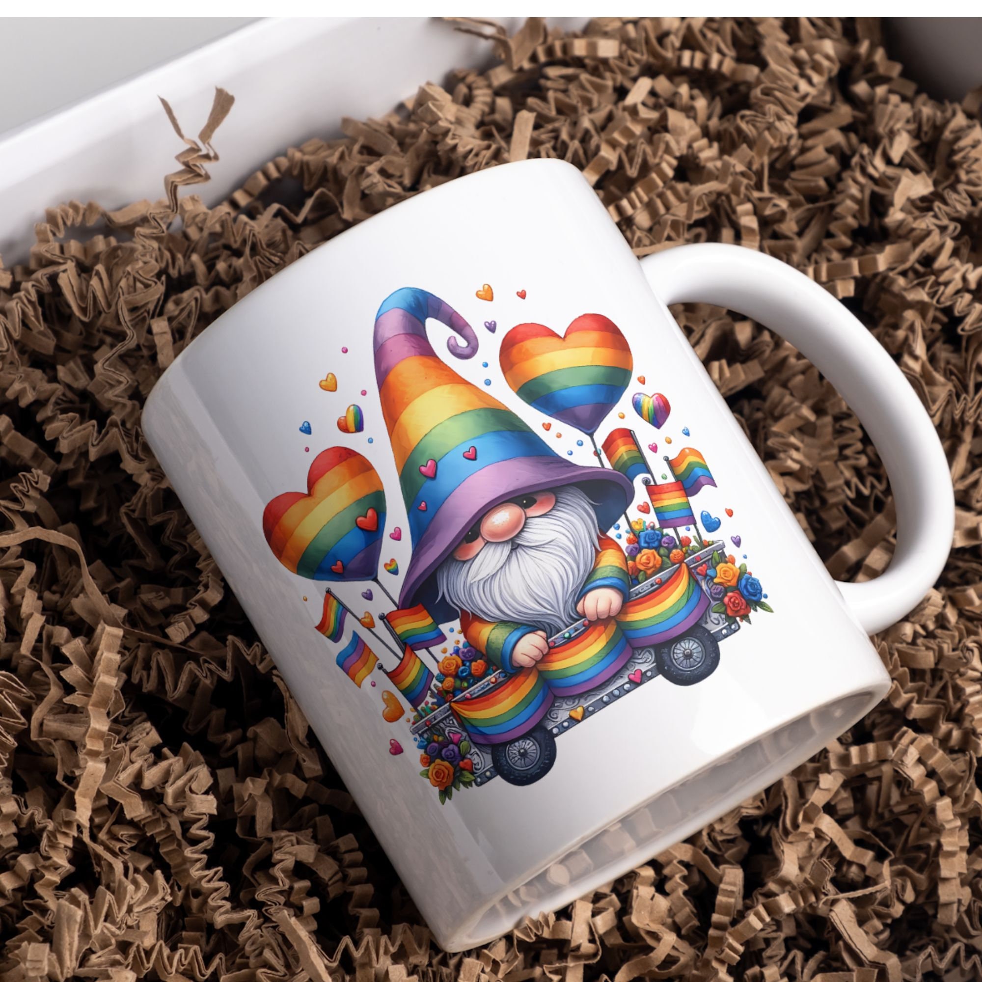 LGBTQ Pride Gnome Watercolor Clipart Collection2, Pride Gnome Clipart ...