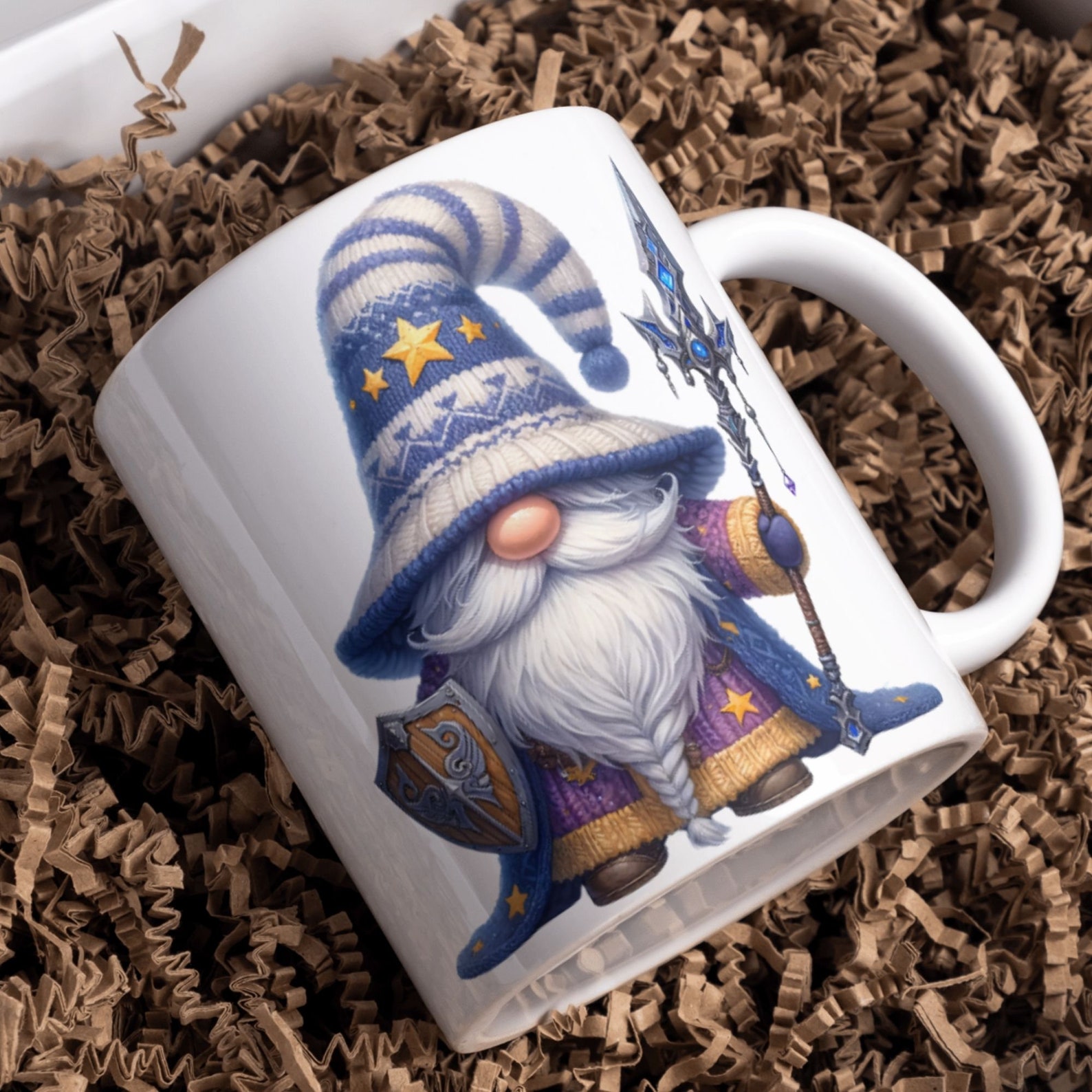 Watercolor Magical Wizard Gnome Clipart Bundle, Gnome Png, Whimsical ...