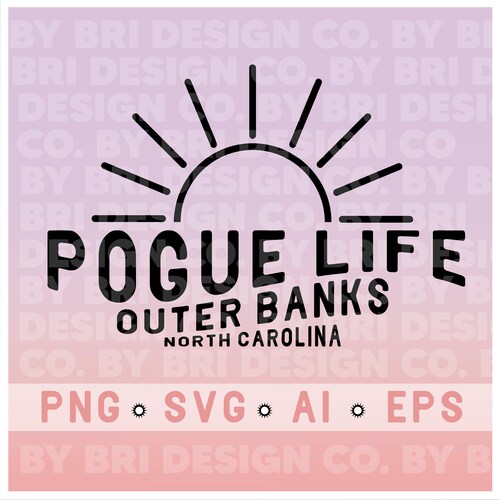 Outer Banks Clip Art Pogue Life Png Outer Banks Digital - Etsy