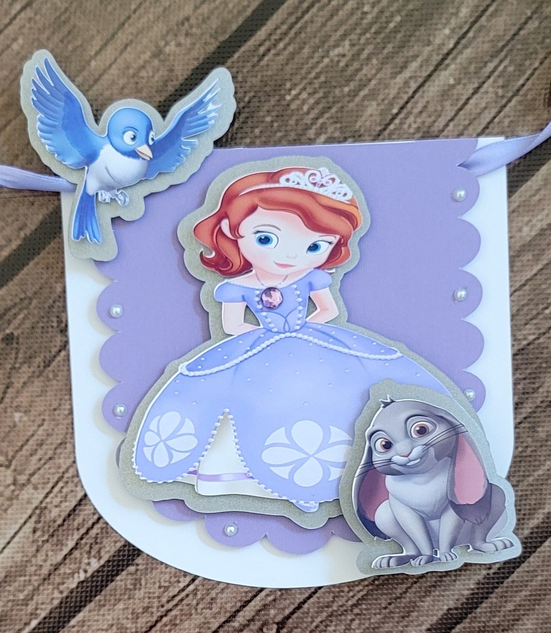 Sophia the First Birthday Banner/ Sofia the First Birthdays Decorations ...