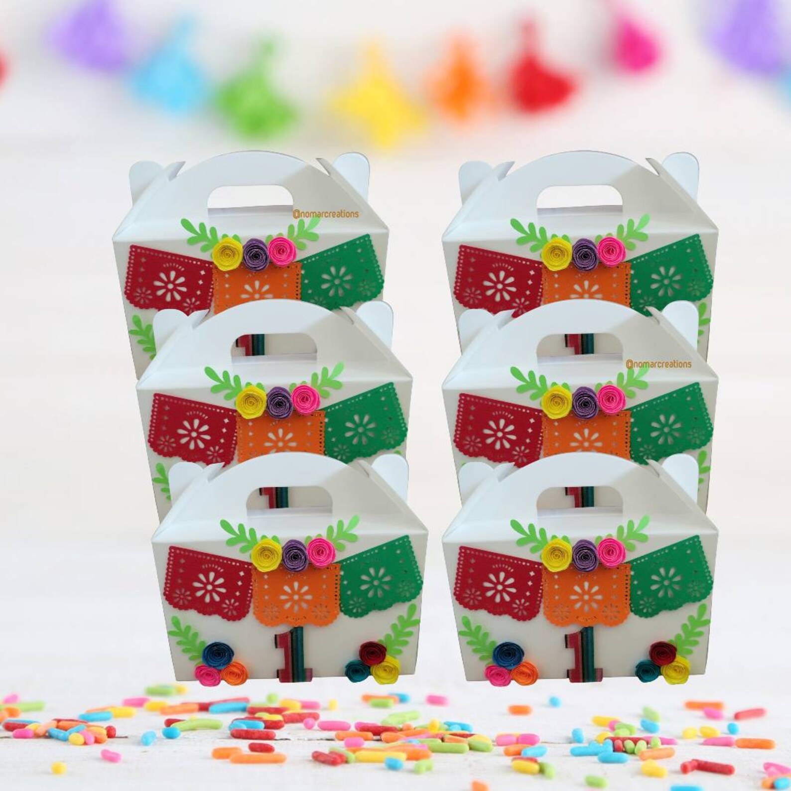 Fiesta Favor Boxes / Fiesta Boxes / Fiesta Birthday Favors | Etsy