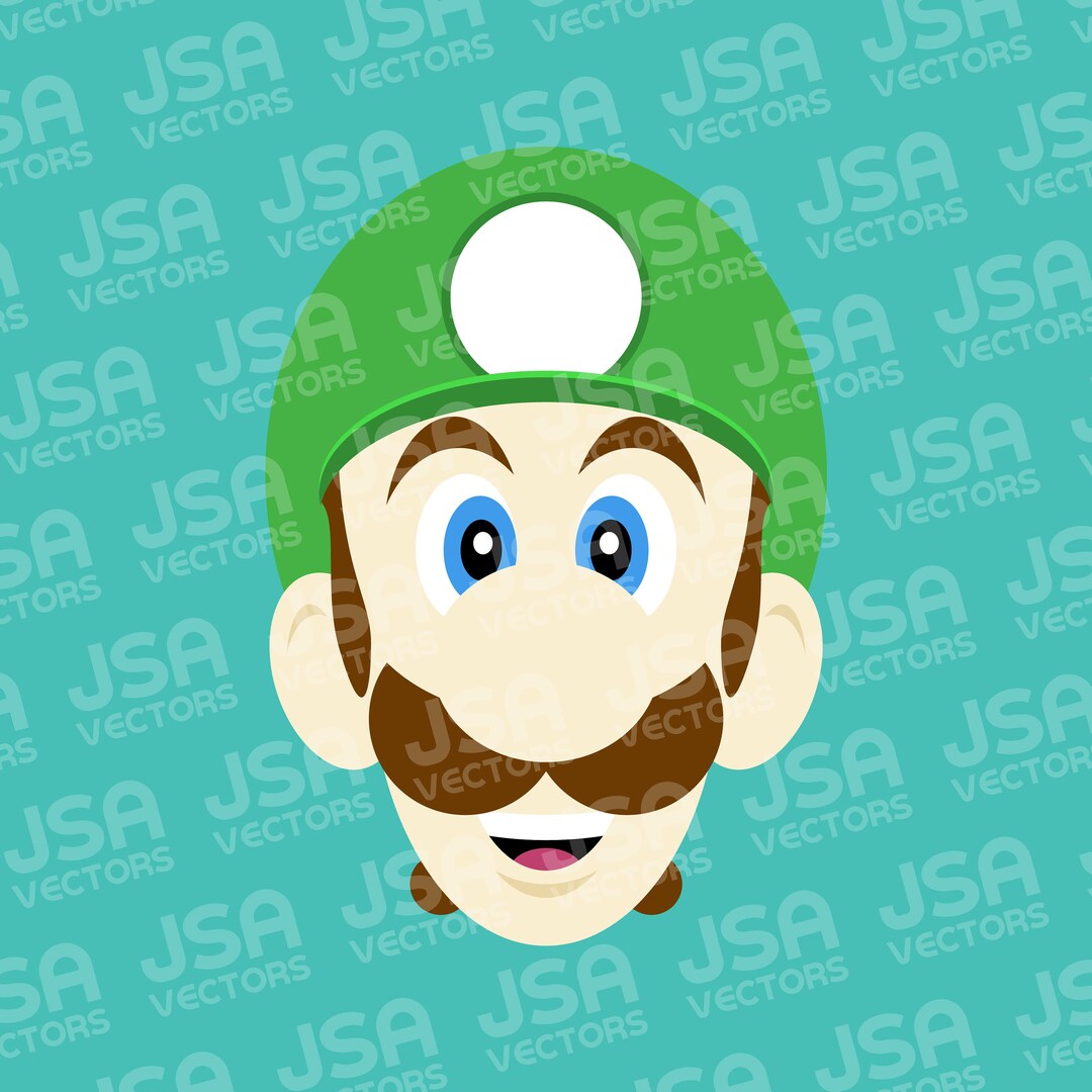 Luigi SVG – Vector, Nintendo SVG, Mario SVG, Luigi Svg, , Luigis ...