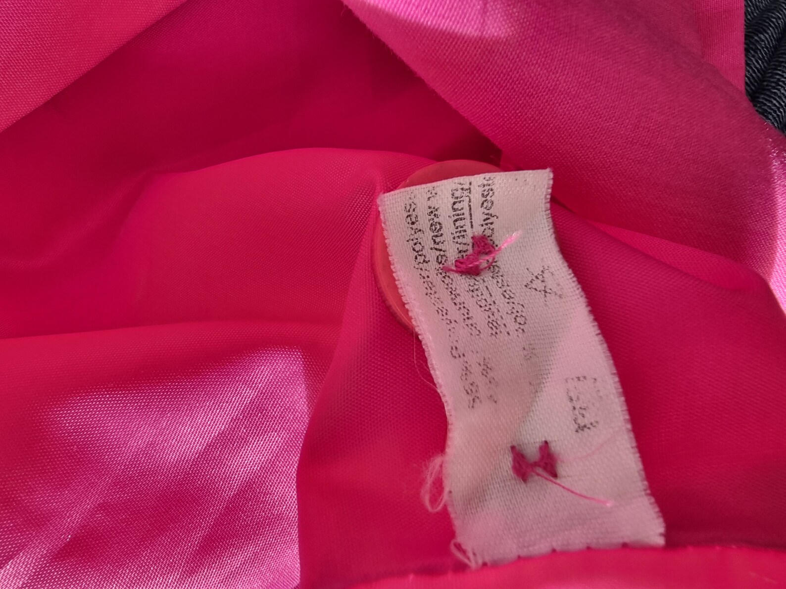 Fuchsia Pink Wool Blazer / Hot Pink Jacket / Pink Office Blazer ...